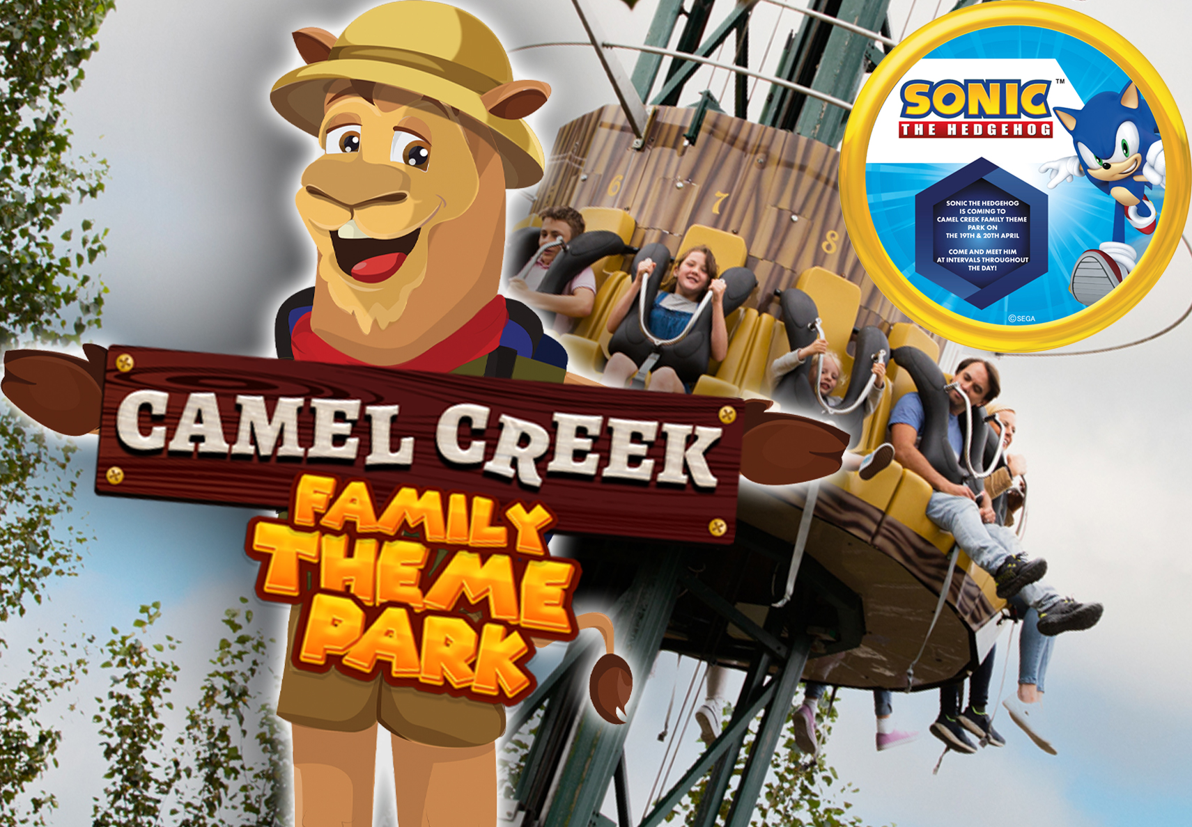 Peter Rabbit, Sonic The Hedgehog & Easter Fun at Camel Creek Family ...